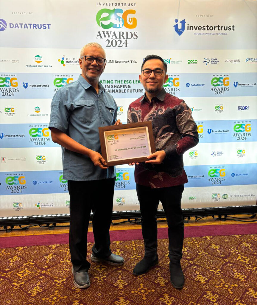 Merdeka Wins Gold Star at the Investortrust ESG Awards 2024 – PT ...