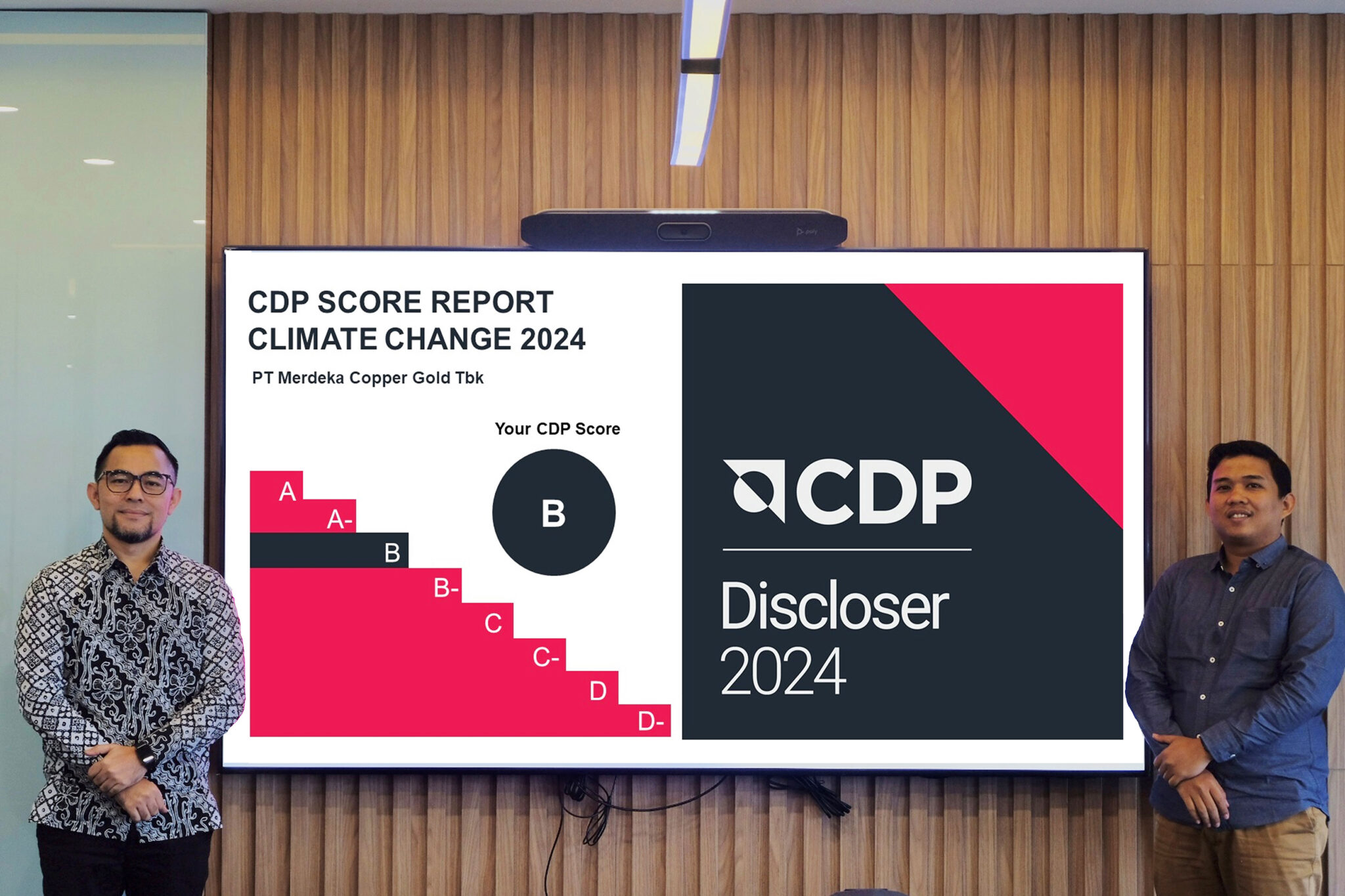 Merdeka Raih Skor ‘B’ dalam CDP Climate Disclosure 2024 – PT Merdeka ...