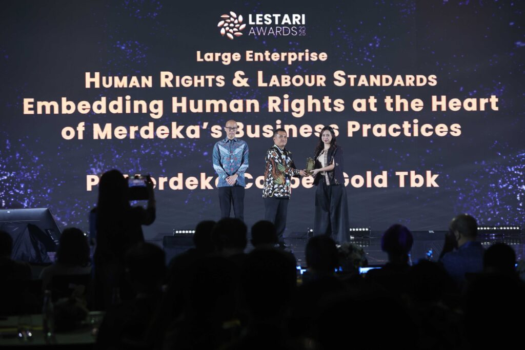 PT Merdeka Gold Resources Tbk Officially Listed on IDX, Raises Rp4.66 ...